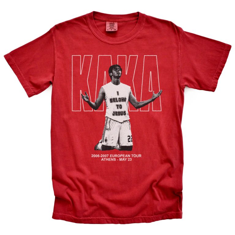 Kaka - Athens 2007 Vintage Style Comfort Colors T-Shirt - Dirt Pitch